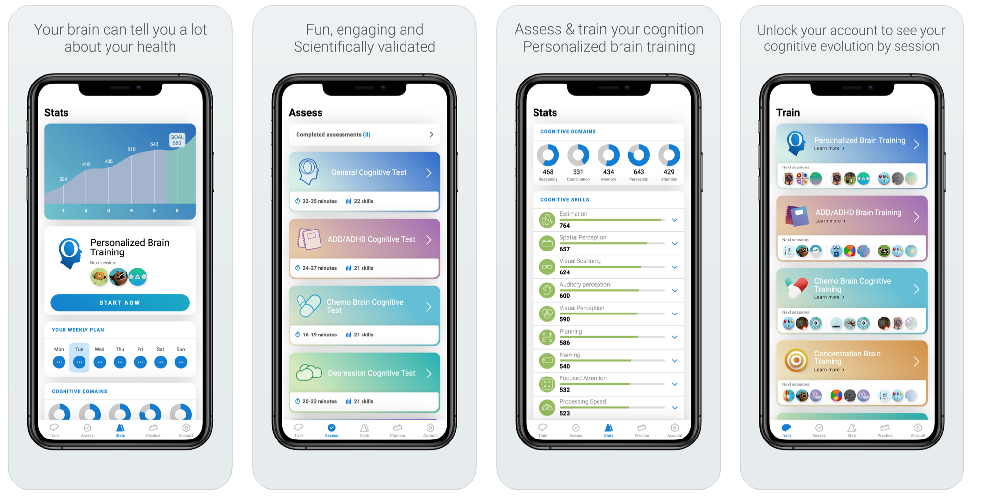 CogniFit 4.0: the new version of CogniFit's cognitive testing and ... CogniFit 4.0: the new version of CogniFit's cognitive testing and ...