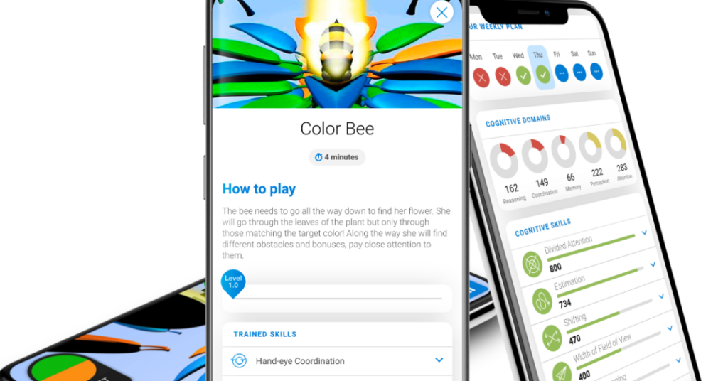 Color Bee Brain Games - Buzz around and flex your brain!